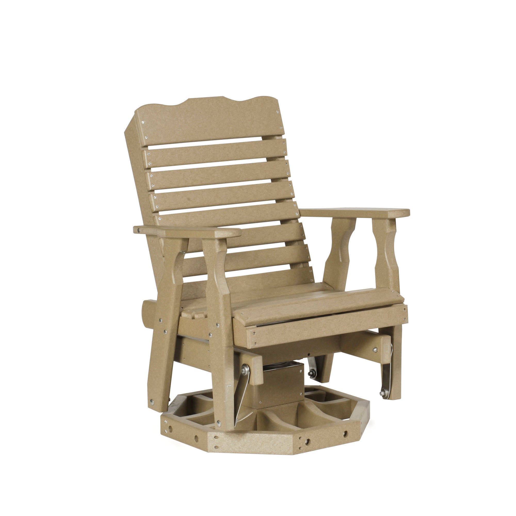 Curve Back Single Swivel Glider – Jordan's Outdoor Fun